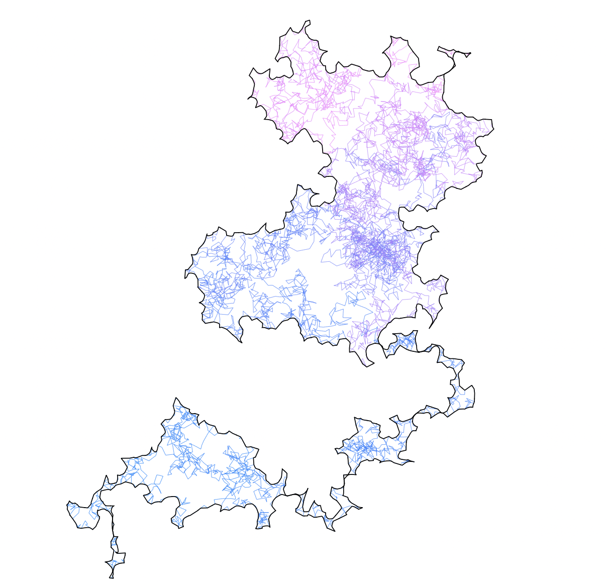 Integrability and Chaos via fractal analysis of Spectral Form Factors - Gaussian approximations ...